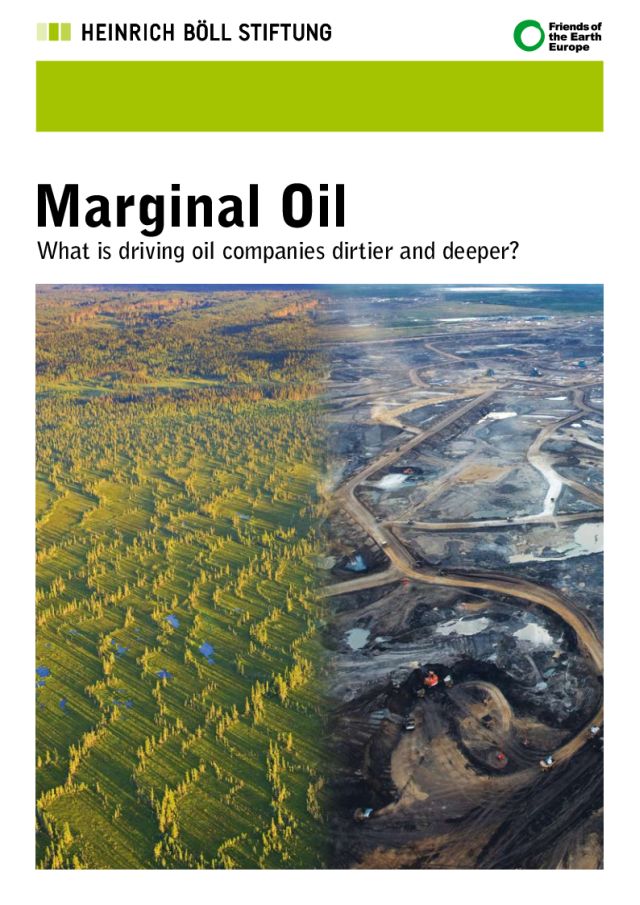 Marginal Oil - What is driving oil companies dirtier and deeper ...
